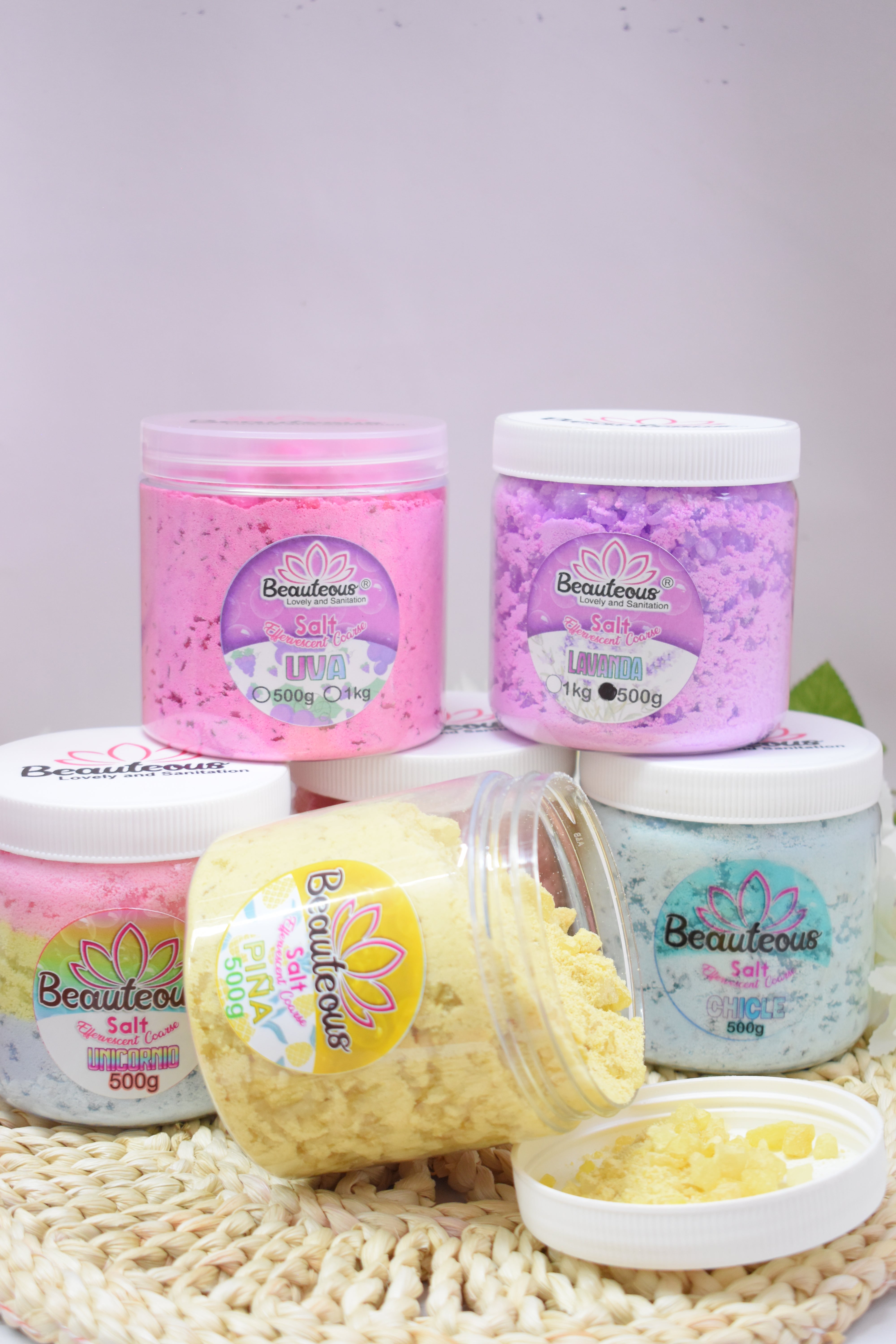 SAL GRUESA EFERVECENTE 500G BEAUTEOUS LOVELY – Beauteous lovely and ...